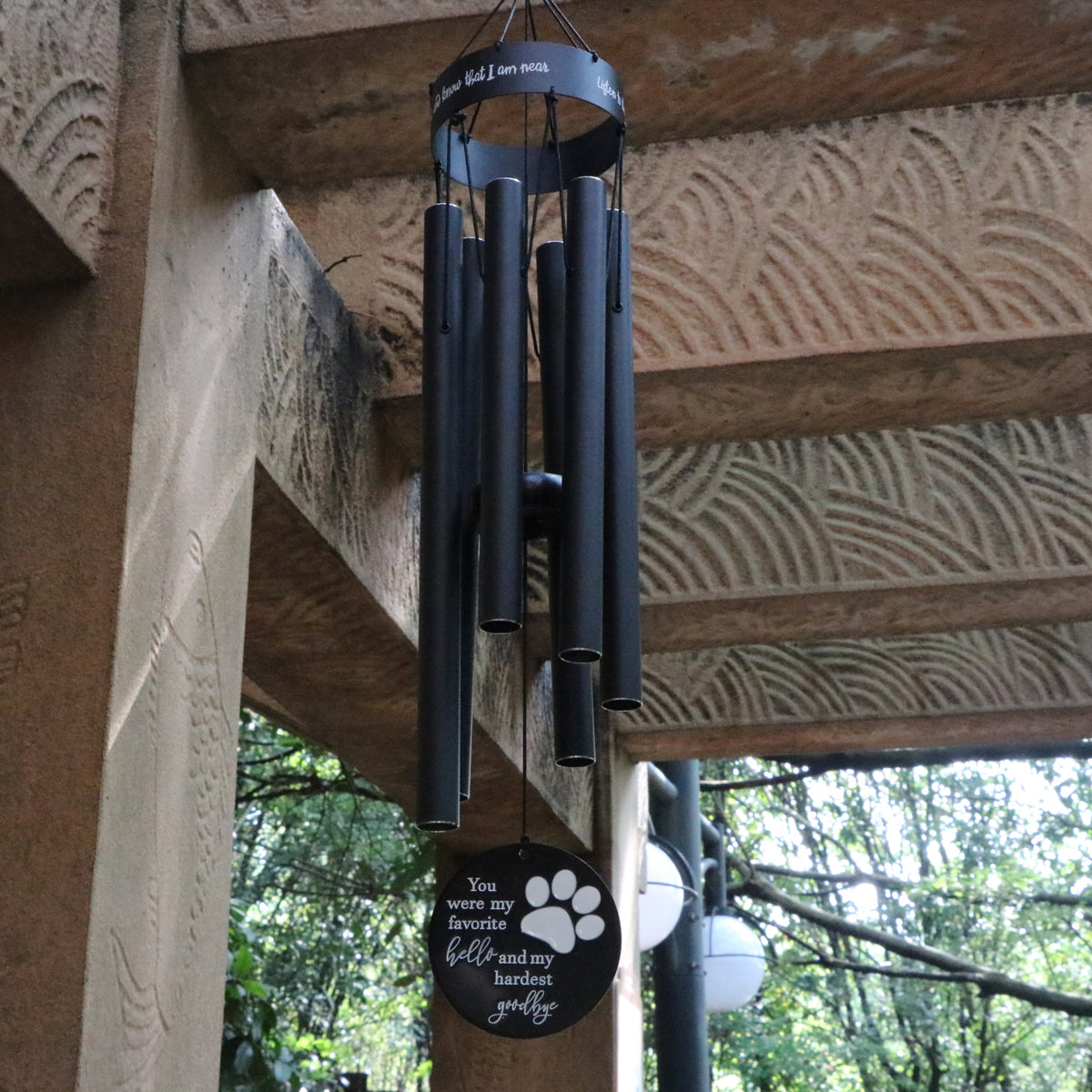 Pet Memorial Wind Chime | Loss of Beloved Pet Sympathy Grief Gift | Ha ...